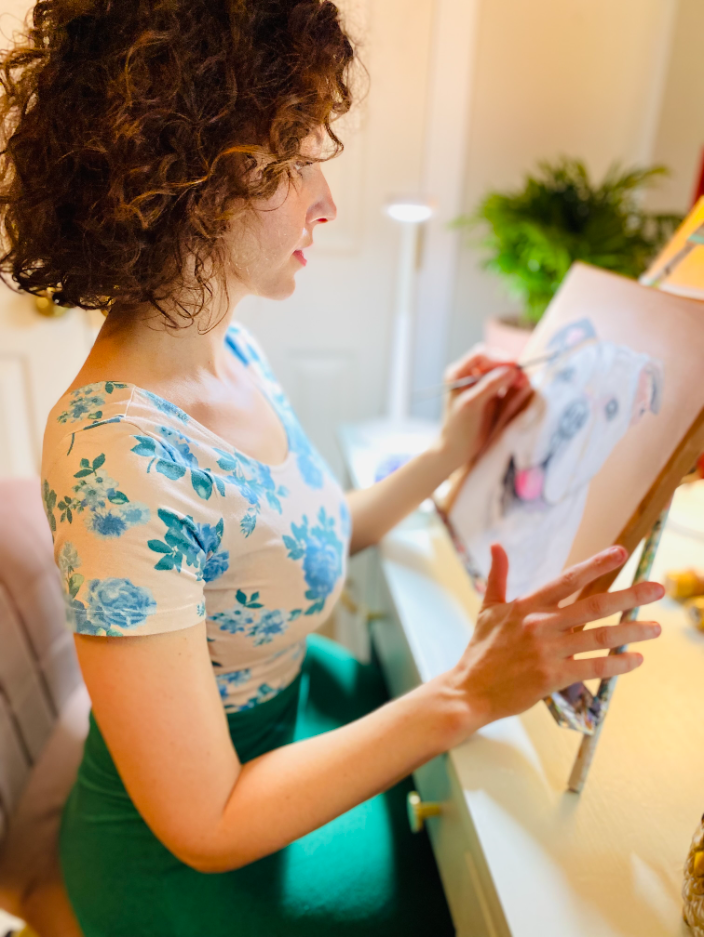 Cary, NC - Hand Painted Pet Portraits