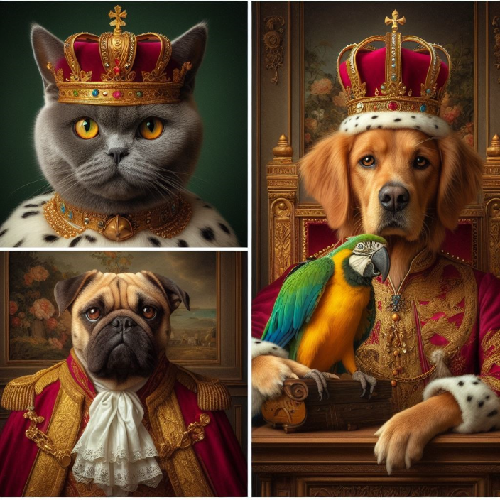 San Francisco, CA - Renaissance Pet Portraits